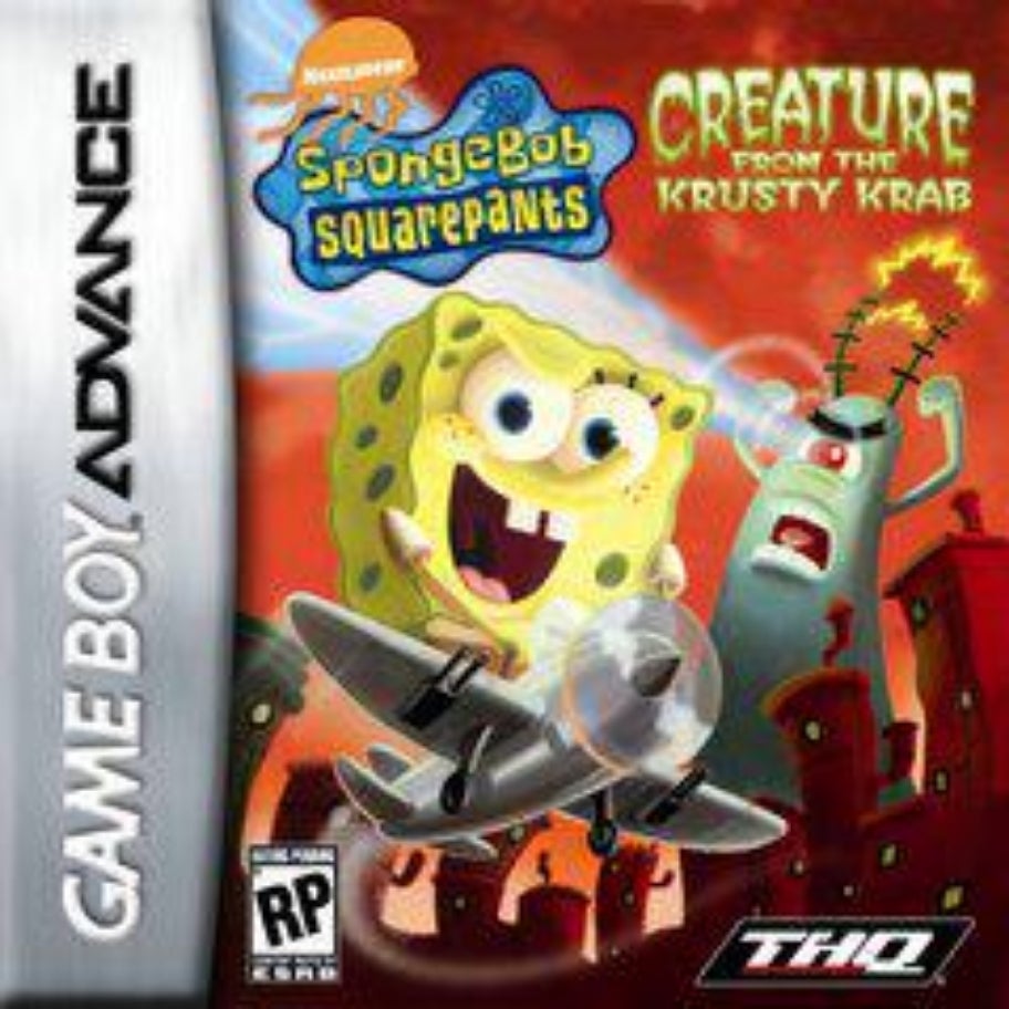 SpongeBob SquarePants Creature from Krusty Krab (GameBoy Advance ...